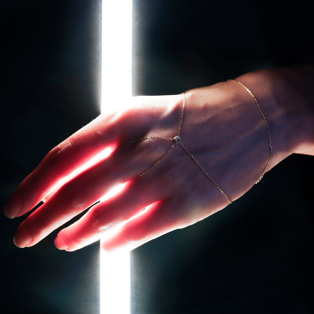 FLOWER HAND CHAIN | 18K Gold | MASISTES®